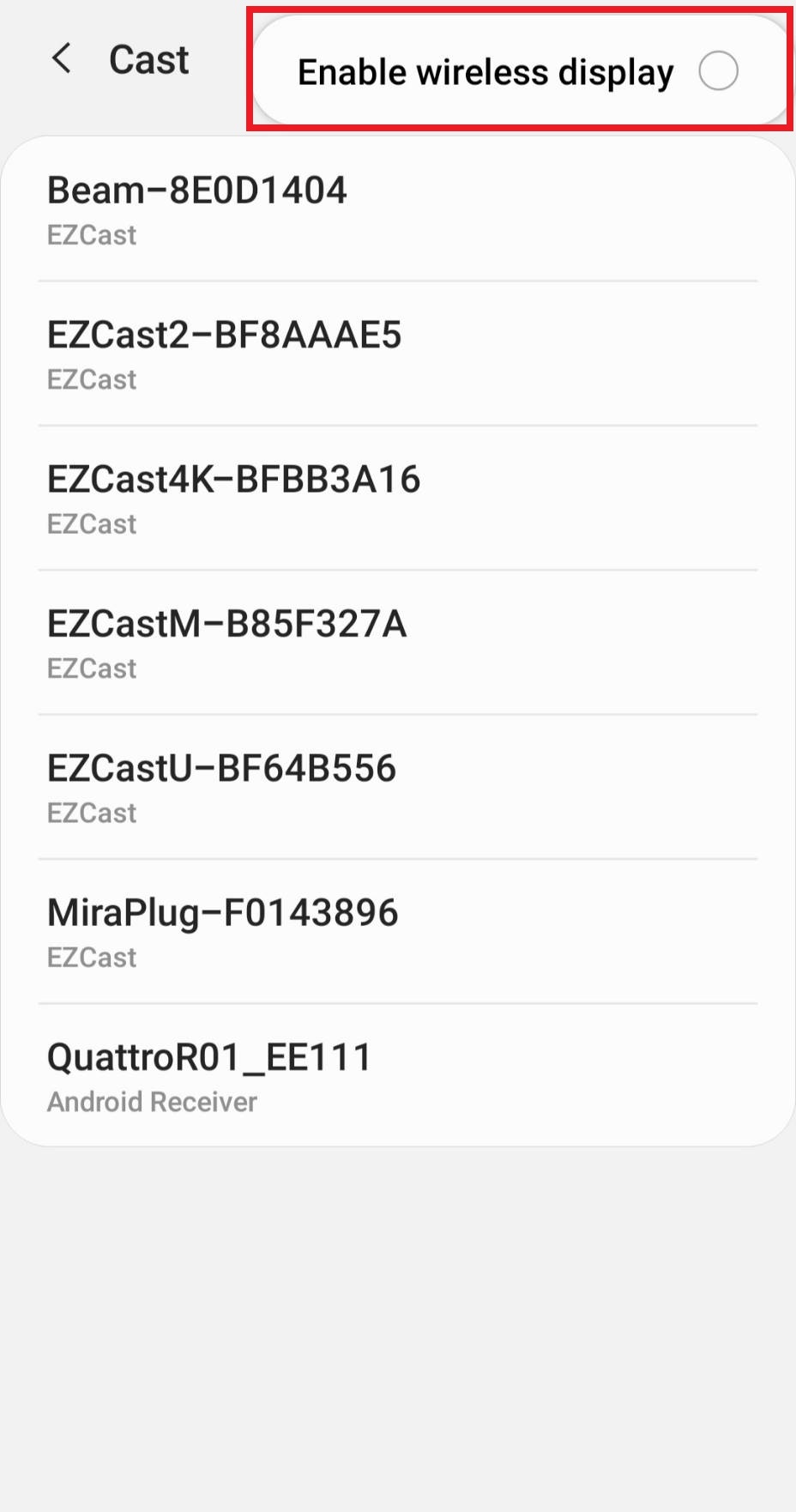 EZCast - FAQ