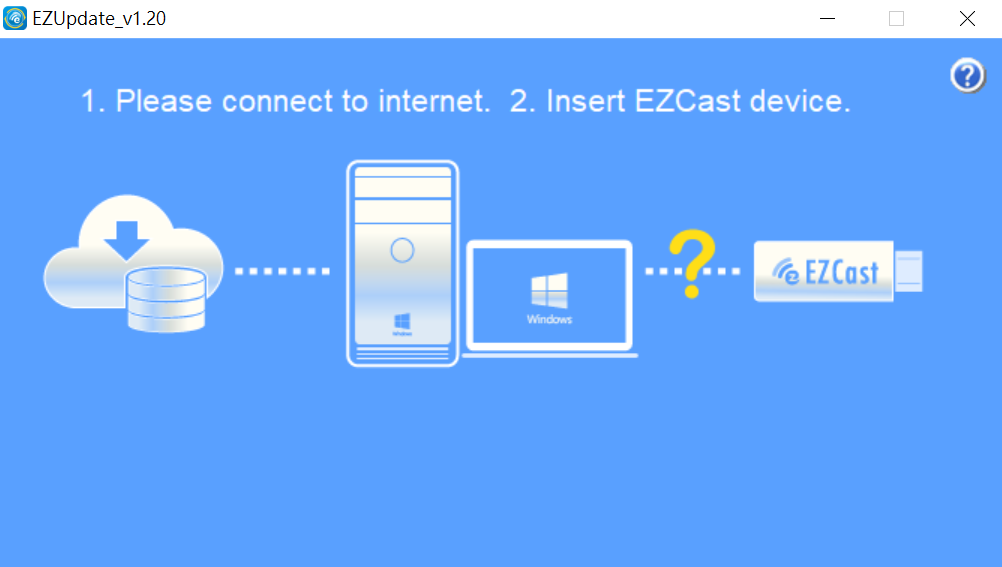 EZCast app - Repair Tools